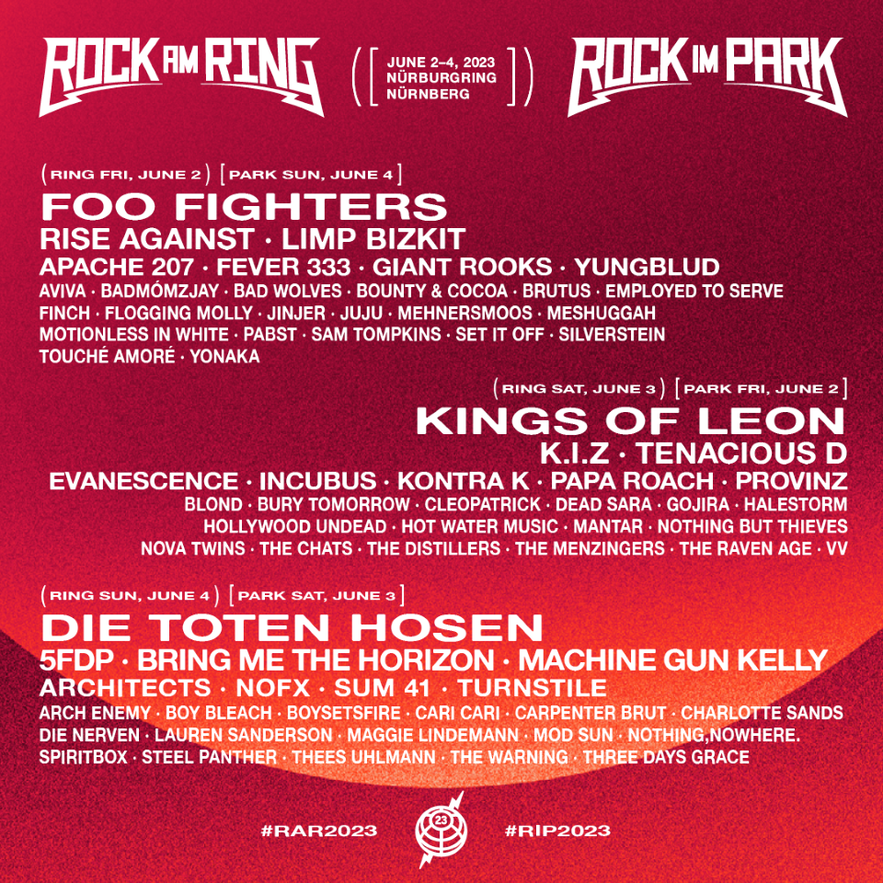 „Call It A Comeback“: Rock am Ring und Rock im Park veröffentlichen ...