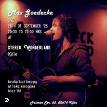 Max Goedecke - Termine & Tickets 2025