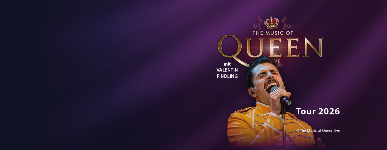 The Music of Queen Live - Tour 2026 - Infos & Termine
