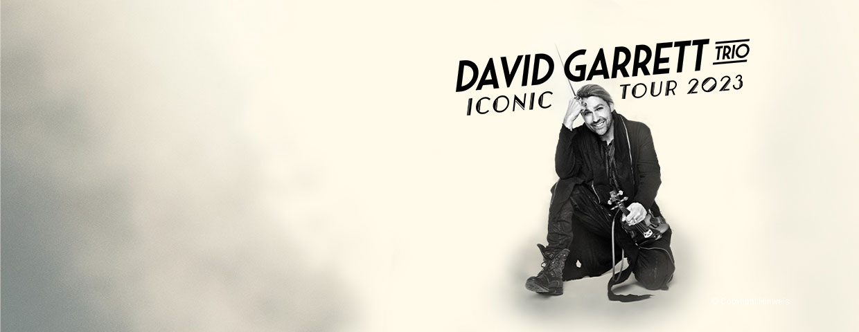 Tickets for David Garrett at Eventim