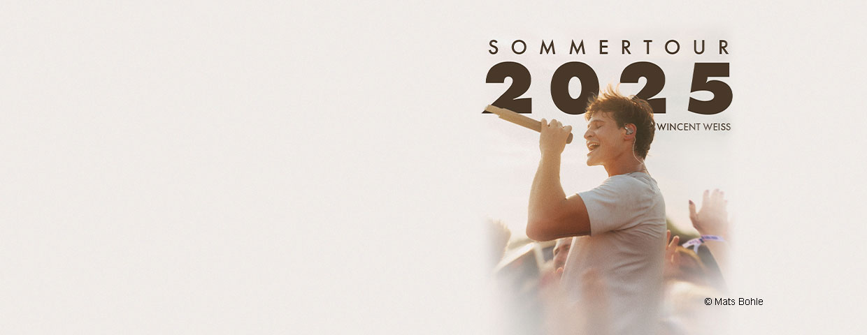 Wincent Weiss - Dates & Tickets 2025