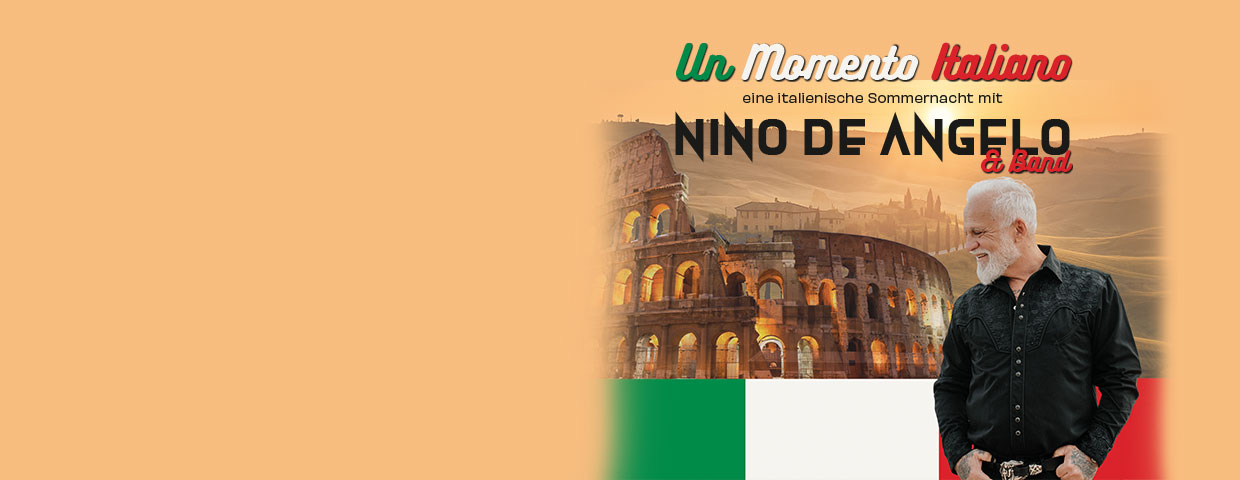 Nino de Angelo - Un Momento Italiano - Info & Dates