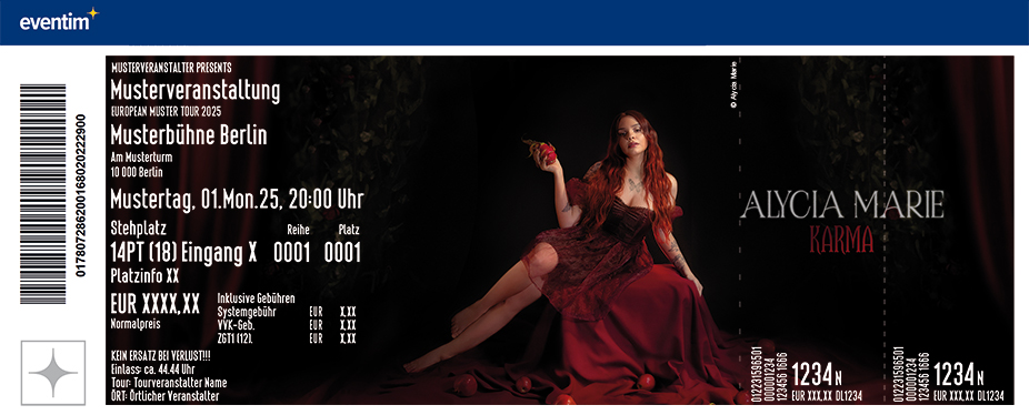 Alycia Marie in KÖLN 26.09.2025 7:30 PM
