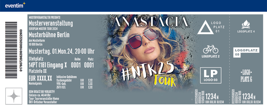 Anastacia - Termine & Tickets - 2025