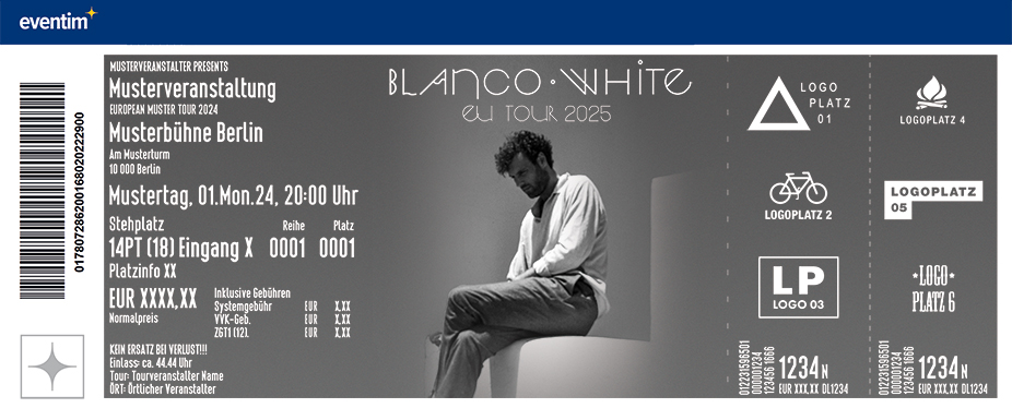 Blanco White - Termine & Tickets - 2025