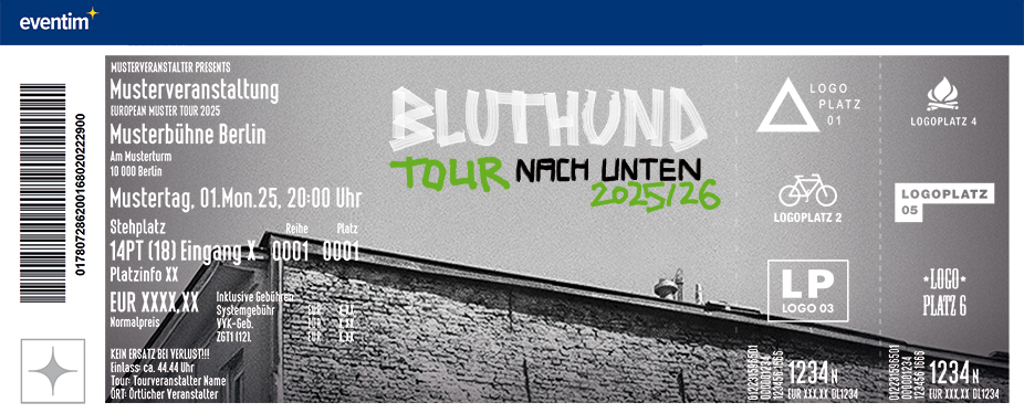 Bluthund in LÜBECK 23.01.2026 21:30 Uhr