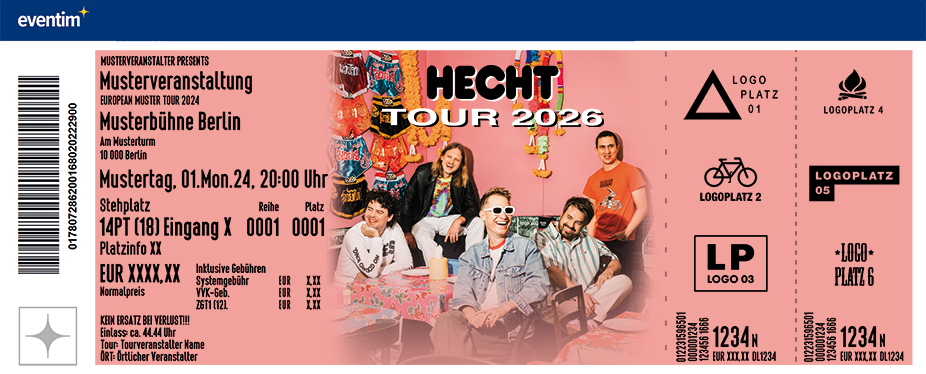 Hecht - Termine & Tickets 2026