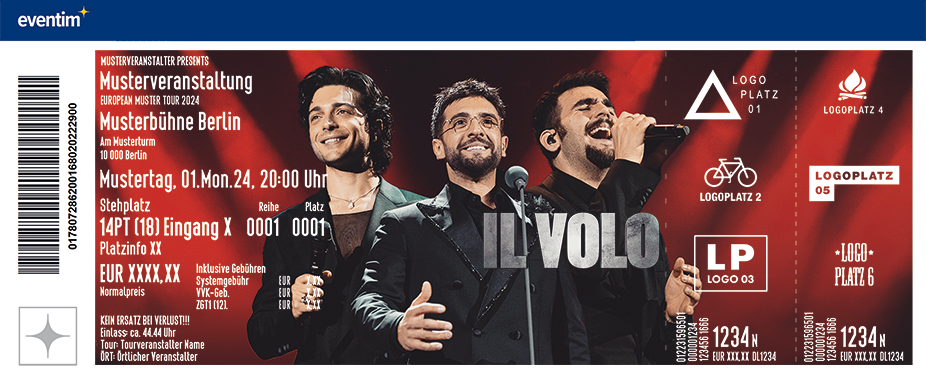 Il Volo - Termine & Tickets 2025
