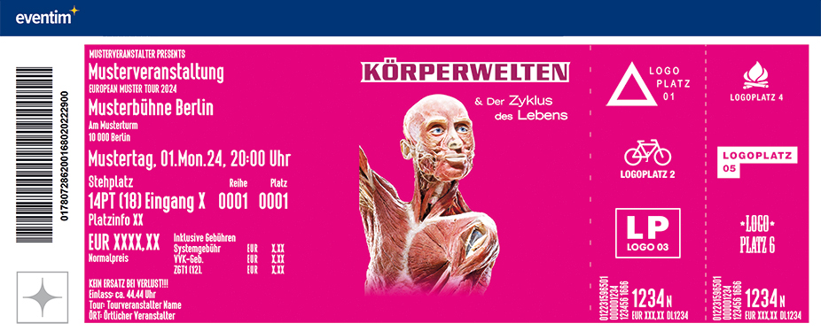 KÖRPERWELTEN & Der Zyklus des Lebens | Hannover | Flex-/Geschenkticket ...
