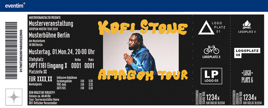 Kofi Stone - Termine & Tickets - 2024