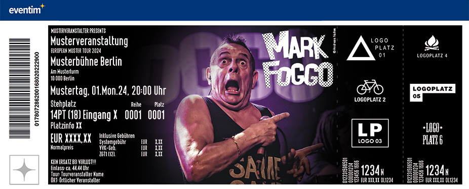 Mark Foggo - Infos & Termine