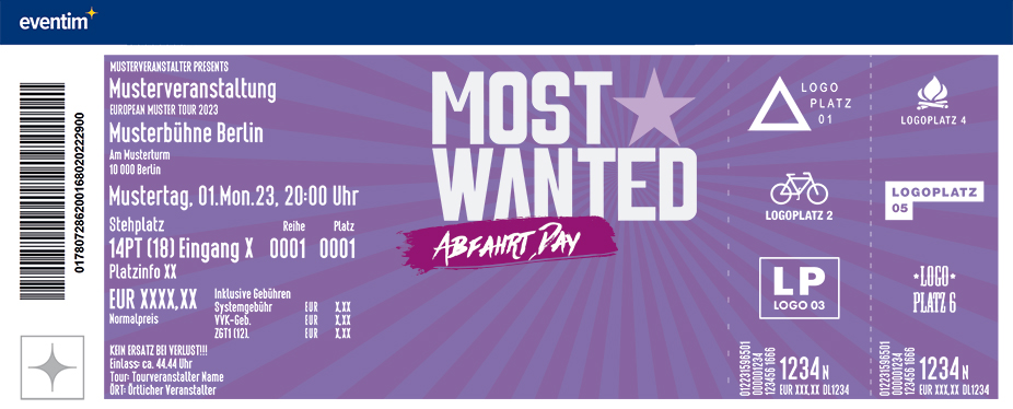 Jetzt Tickets für Most Wanted Event - Abfahrt Day : Finch + Gäste ...