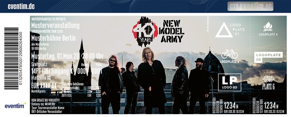 Jetzt Tickets für New Model Army - 40 Jahre sichern » Eventim