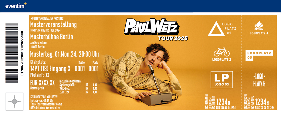 PaulWetz - Termine & Tickets 2025