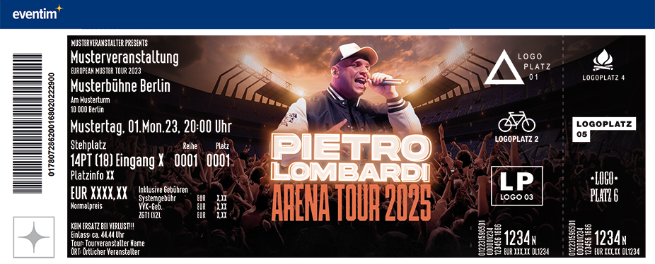 Pietro Lombardi - Arena Tour 2025 - Infos & Termine