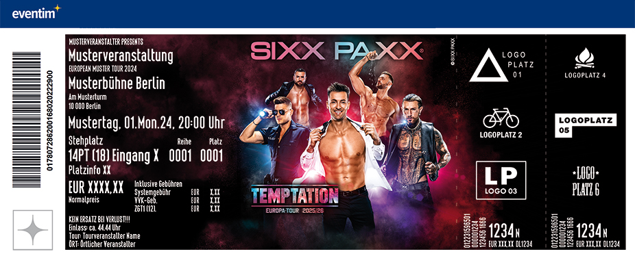 SIXX PAXX - Temptation Tour 25/26 - Infos & Termine