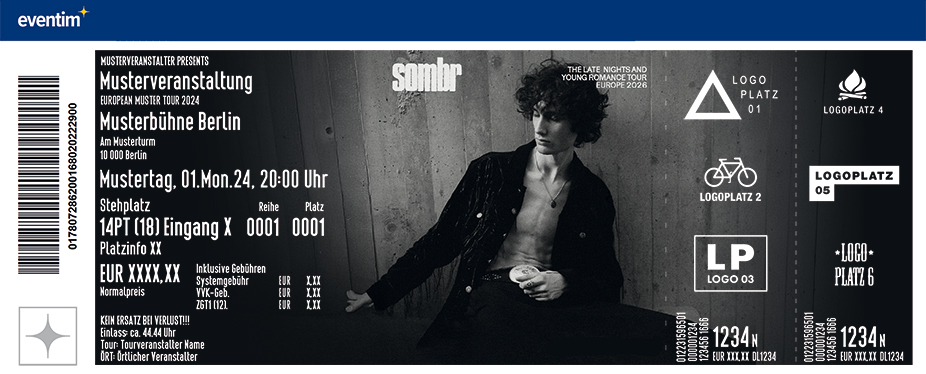 sombr - Termine & Tickets 2026