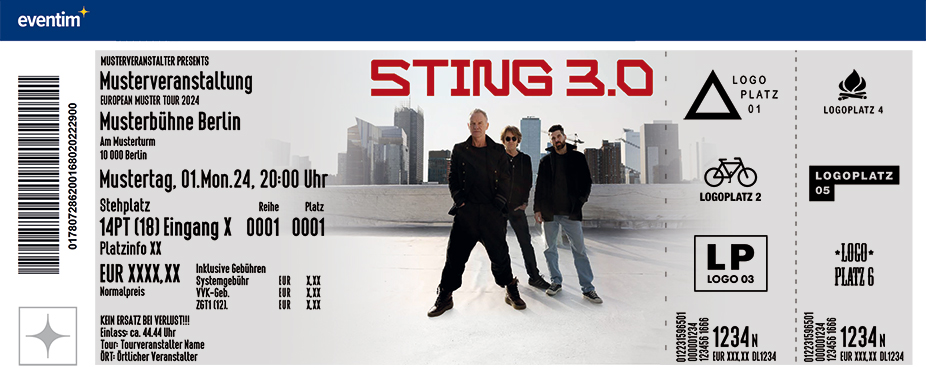 Sting 3.0 - Infos & Termine