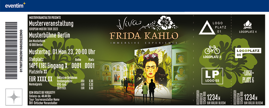 Jetzt Tickets für Viva Frida Kahlo - Ein Immersives ...