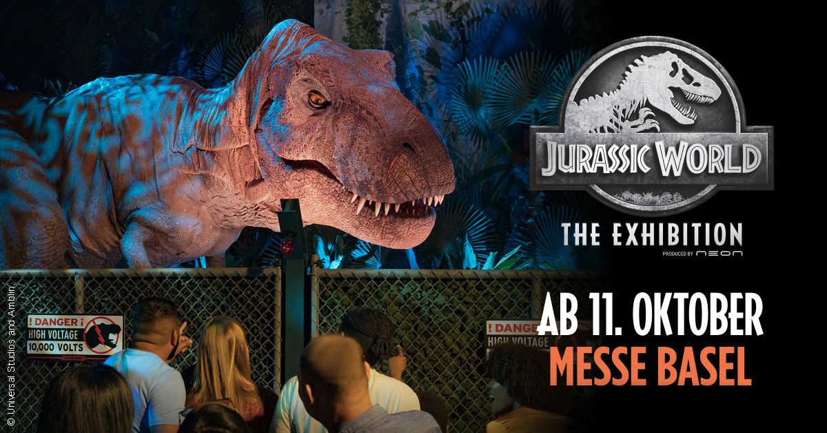 Jurassic World: The Exhibition 24-25 | Basel | Time slot tickets - Info ...