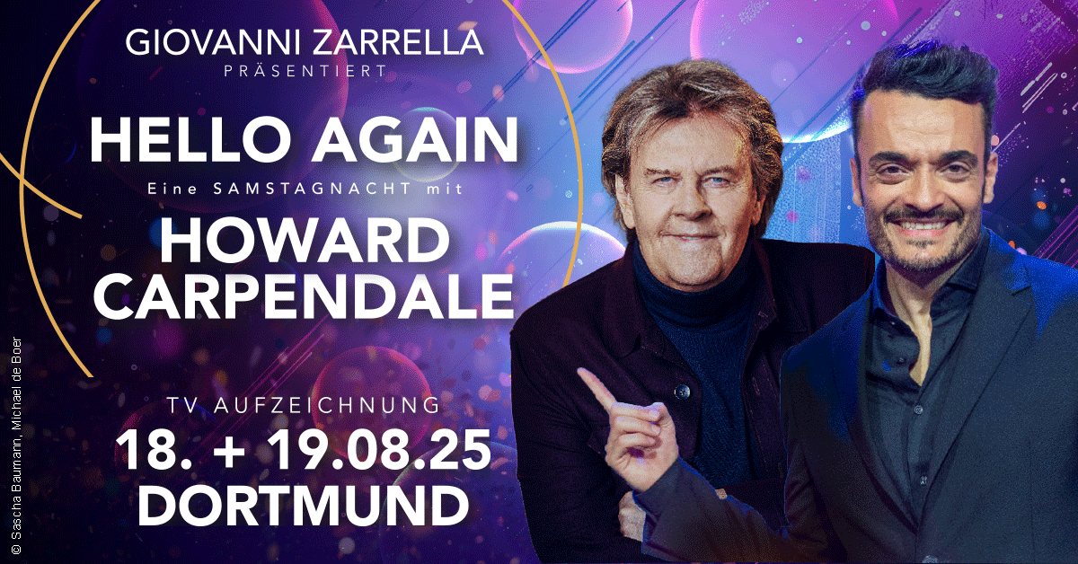 GIOVANNI ZARRELLA präsentiert: Hello Again - Eine Samstagnacht mit ...