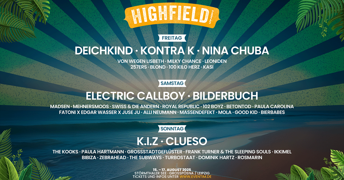 Highfield Festival - Termine & Tickets 2025